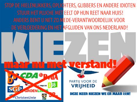 Stem Op Eerlijkheid En Integerheid Stem Pvv Ej Bron