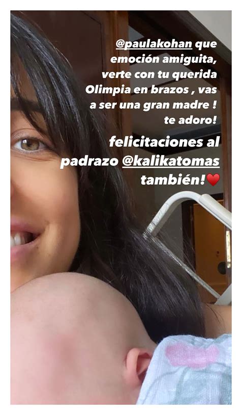 La Emoción De Guillermina Valdés Por El Nacimiento De La Primera Hija