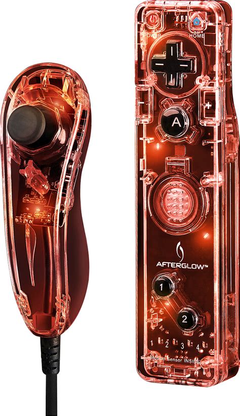 Best Buy Afterglow Motion Plus Bundle For Nintendo Wii U And Wii Clear