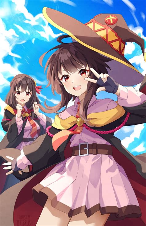 Megumin And Yunyun Kono Subarashii Sekai Ni Shukufuku Wo And 1 More