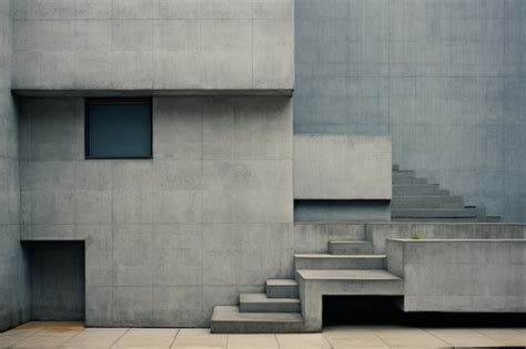 Premium Photo Brutalist Concrete Background