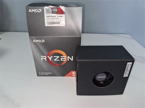 Amd Ryzen 5 3600 Stock Fan Computers And Tech Desktops On Carousell