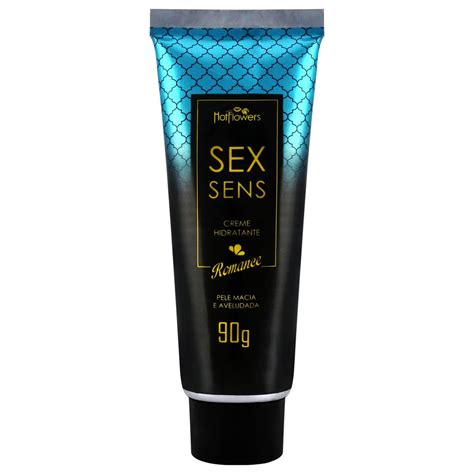 Sex Sens Creme Hidratante Corporal Romance Pele Macia E Aveludada 90g