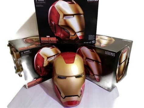 Hasbro Marvel Legends Avengers Iron Man Electronic Helmet Prop Replica