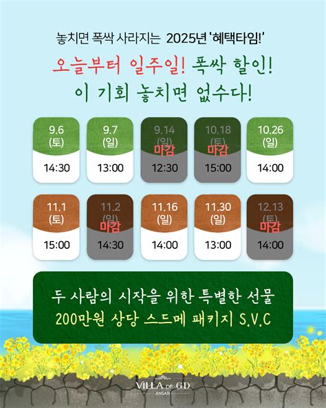 웨딩 준비하다 혜택보고 폭싹 놀랐수다 빌라드지디 안산 프로모션