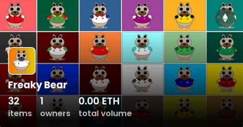 Freaky Bear Collection Opensea