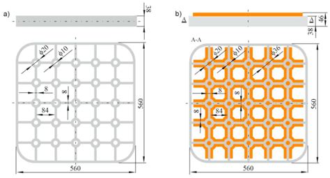 Calculation Models A A Pallet Not Covered With Carburized Parts B A