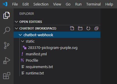 Build A Webhook For A Chatbot Using Python Sap Tutorials
