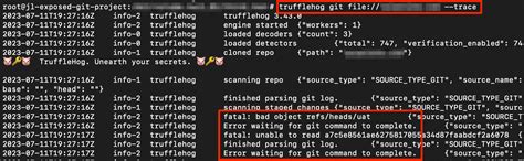 Trufflehog Commands Git Vs Filesystem Truffle Security