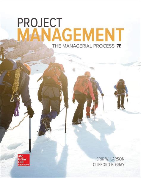 Project Management The Managerial Process Larson Erik Gray