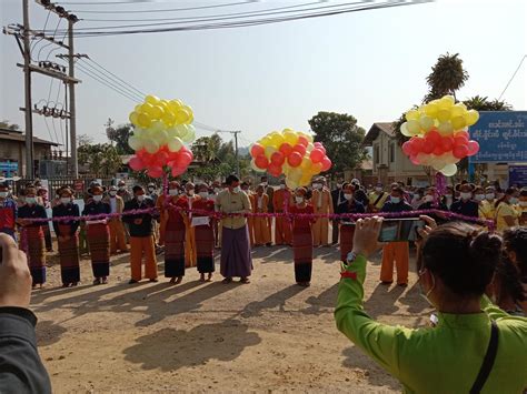 သိန္နီမြို့နယ် ပန်ခမ်းကျေးရွာ၌ ကျေးရွာတွင်း ကိုယ့်အားကိုယ်ကိုးလမ်း