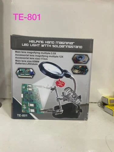 Plastic Te 801 Led Lighted Magnifying Glass At Rs 240 In Mumbai Id