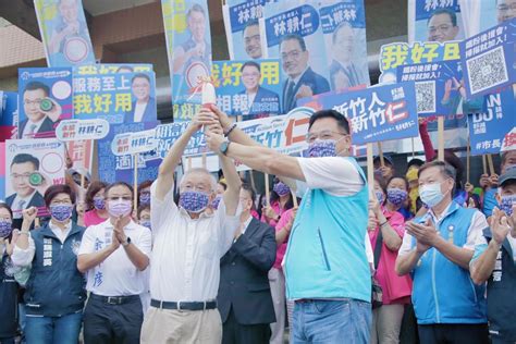 竹市選情》楊文科跨縣市力挺 林耕仁完成登記喊話對手「讓城市更團結」