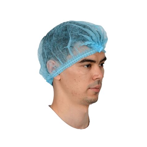Hair Net Cap Disposable Crimped 21 Carton Of 1000 Impact