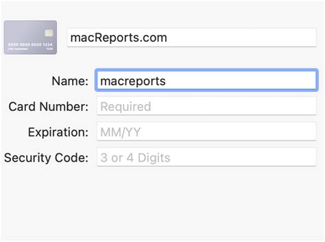 How To Add Edit Or Remove Autofill Credit Card Information In Safari