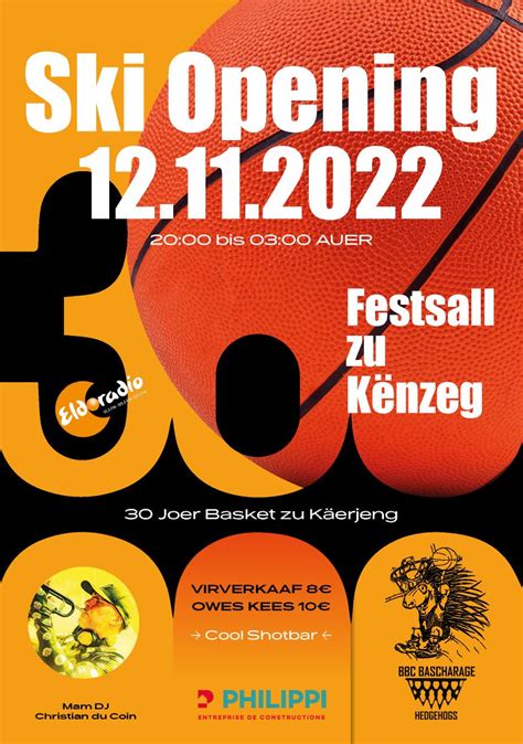 Ski Opening Bbc Hedgehogs Bascharage Käerjeng