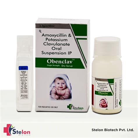 Amoxycillin 200 Mg Clavulanic Acid 285 Mg Dry Syrup Manufacturer