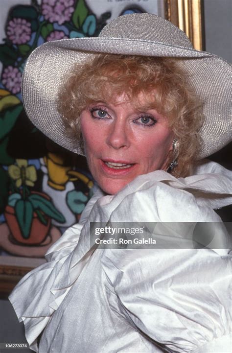 Elke Sommer During Elke Sommer Art Exhibit May 29 1991 At Jaro