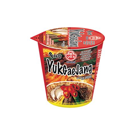 Ottogi Yukgaejang Ramen Cup Spicy Beef Flavor 62g X 6 Otoki Mall Nz