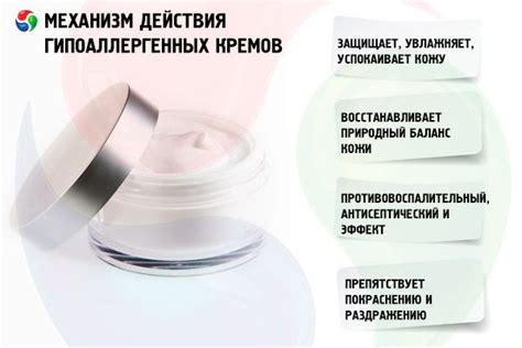 Гипоаллергенные кремы: названия и способы применения