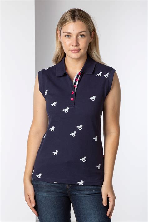 Ladies Sleeveless Polo Shirts Uk Rydale