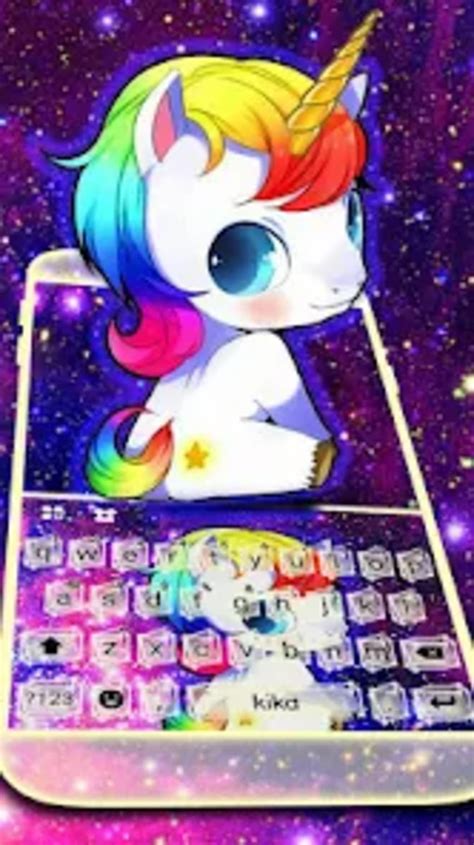 Kawaii Unicorn Keyboard Theme For Android Download