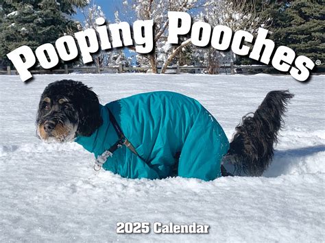 The Original Pooping Pooches Calendar — Gag Ts For Good Causes