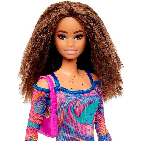 Boneca Barbie Fashionistas Número 206 FBR37 HJT03 Mattel DoRéMi Brinquedos As melhores