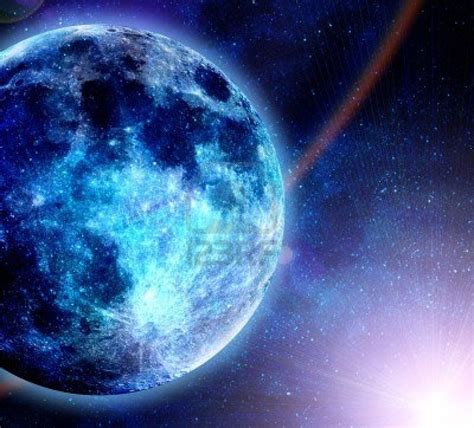 Beautiful Glowinf Blue Planet Planets Beautiful Blue