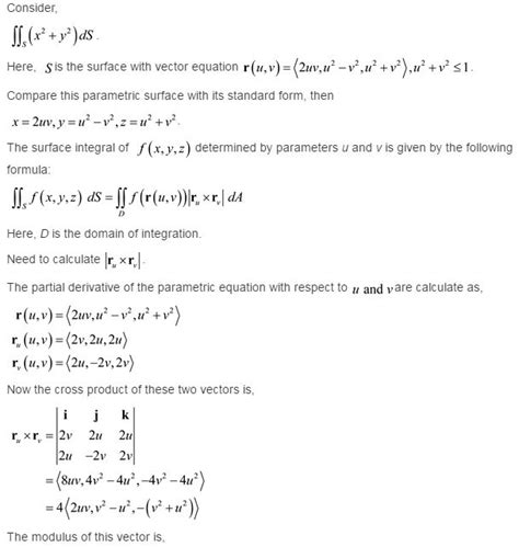 Stewart Calculus 7e Solutions Chapter 16 Vector Calculus Exercise 16 7