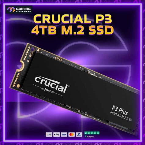 Crucial P3 Plus 4tb Ssd 3 Gaming Giveaways