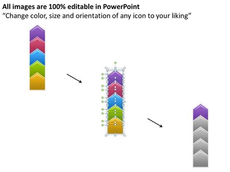 Business Powerpoint Templates Continuous Arrow Process Diagram Sales