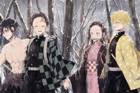 Demon Slayer Kimetsu No Yaiba Inosuke Hashibiratanjirou Kamado