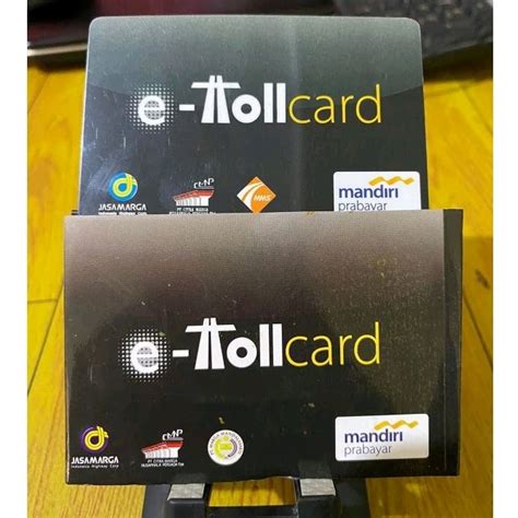 Jual Mandiri E Money Card Limeted Edison Black Kartu E Toll Shopee Indonesia