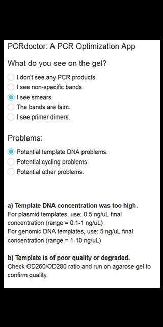 Pcrdoctor A Pcr Optimization Latest Version 6 0 For Android