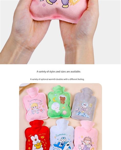 Chaufferette Mini Catoon Bouteille Chaude De Remplissage Deau Chauffe Main Pour étudiants