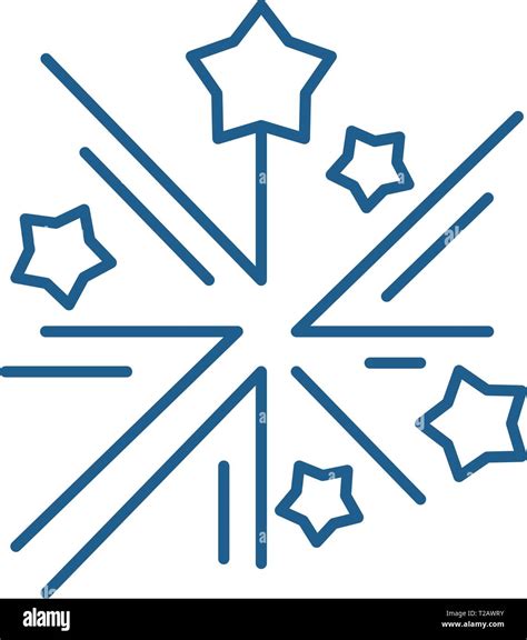 Flapper Line Icon Concept Flapper Flat Vector Symbol Sign Outline Illustration Stock Vector