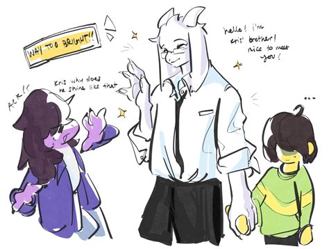 More College Asriel Deltarune