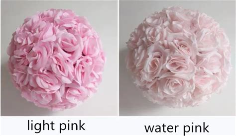 Silk Flower Ball 16 40cm Big Size Kissing Balls Artificial Encryption