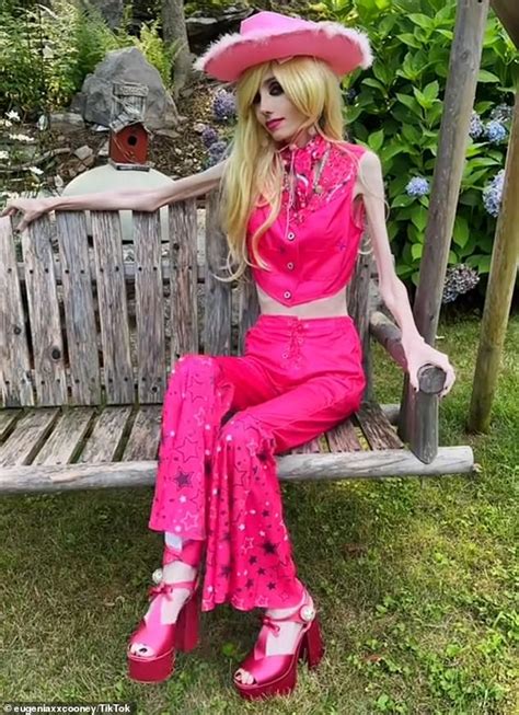 Anorexic Youtuber Eugenia Cooney 29 Sparks A Wave Of Concern Over Her Rail Thin Appearance In