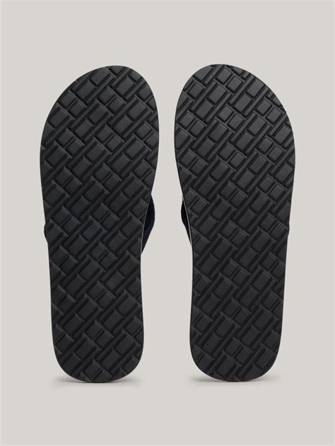 Logo Webbing Strap Flip Flops Tommy Hilfiger