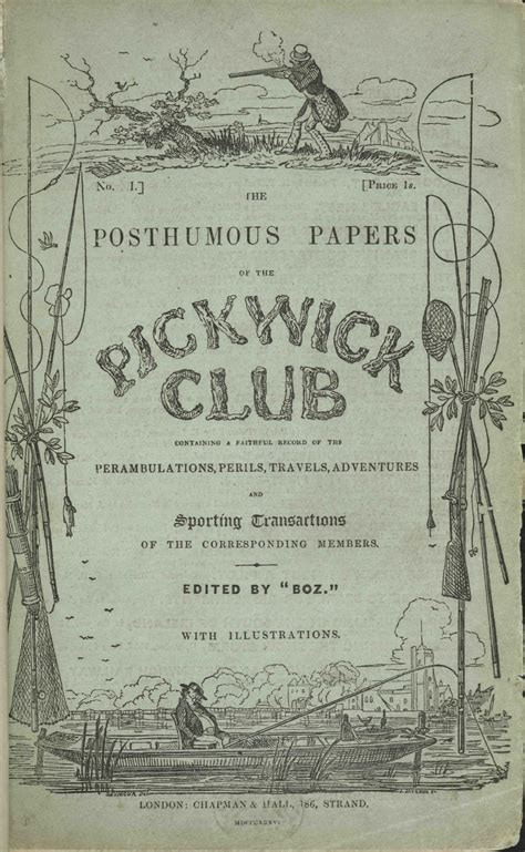 Dickens Pickwick Establishes The Viability And Appeal Of The