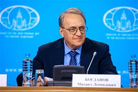 Замглавы МИД Богданов обсудил ситуацию в Газе с послом Ирана