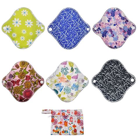 Kit Absorvente Menstrual De Pano Reutilizável Ekological