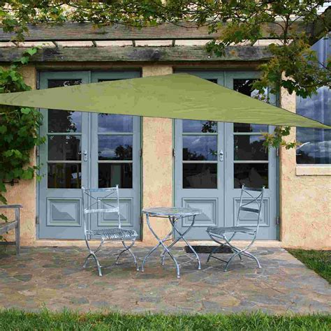 1 Set Outdoor Sun Shade Sail Triangle Canopy Tent Grandado