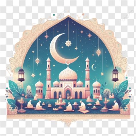 Designs Para Todos Os Eventos Islâmicos E Eid Ul Adah PNG Designs