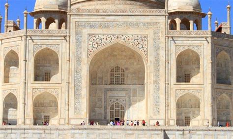 Facade Of The Taj Mahal