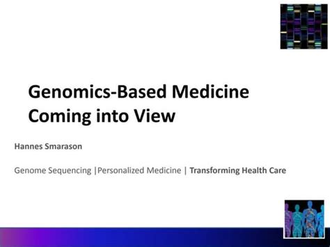 Genomics Big Data Leading To Big Opportunities Ppt