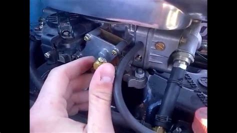 Holley Carb Choke Explanation And Adjustment Youtube