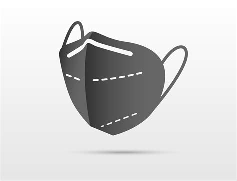 Mask Icon With Shadow 10388667 Vector Art At Vecteezy